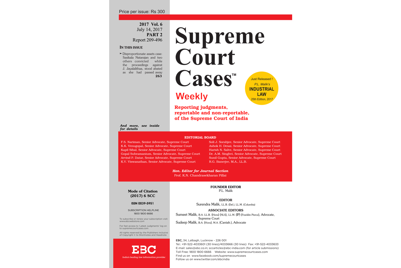 2021 SCC Vol. 3 Part 3 | SCC Times