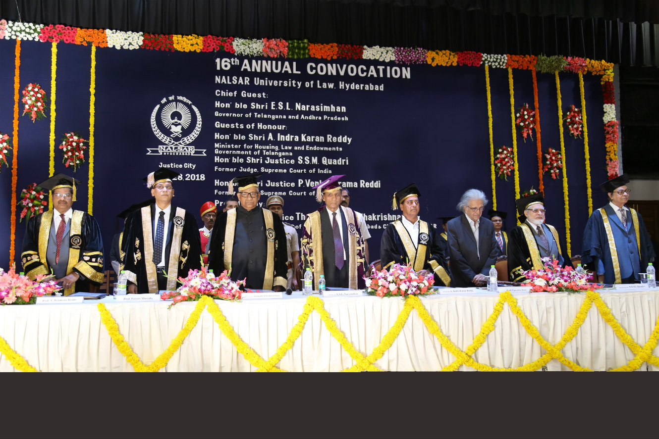 NALSAR 16th Convocation | SCC Times