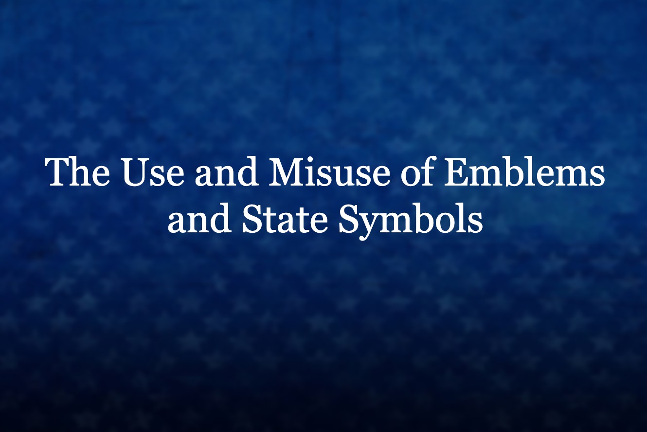 The Use and Misuse of Emblems and State Symbols | SCC Times