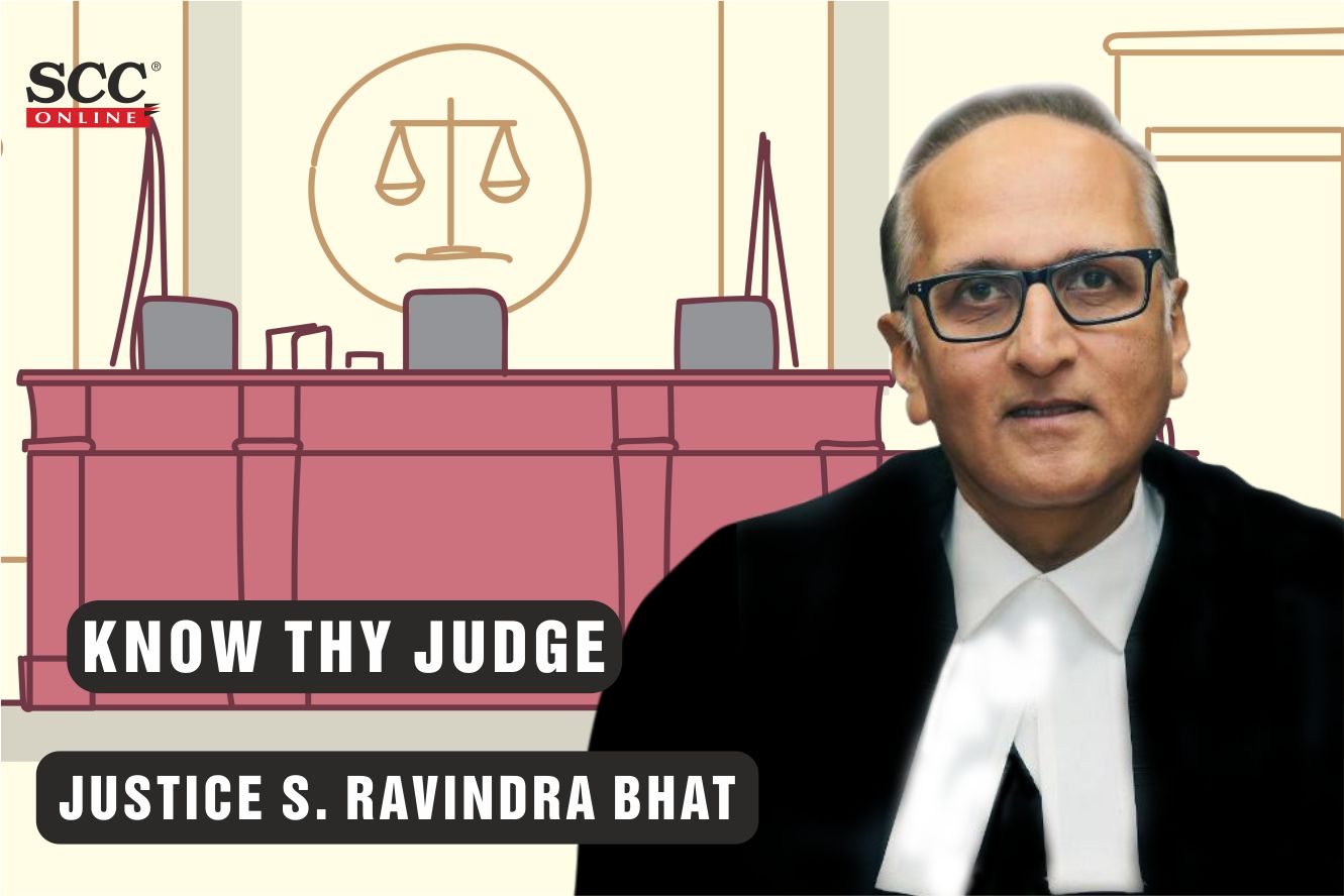 Know Thy Judge| Justice S. Ravindra Bhat | SCC Times