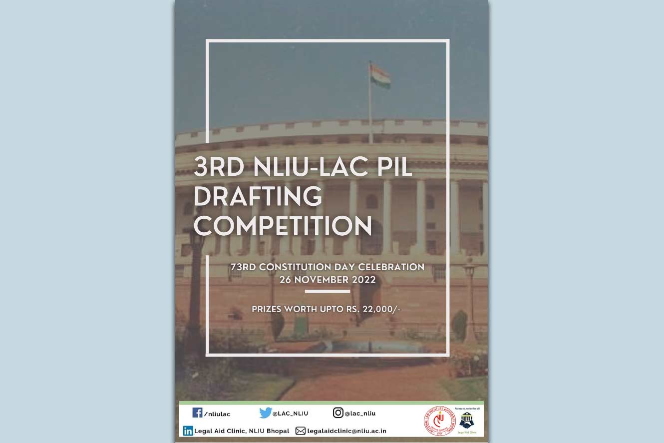 NLIU-LAC 3rd PIL Drafting Competition | SCC Times