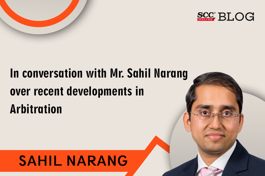 In conversation with Mr. Sahil Narang over recent developments in ...