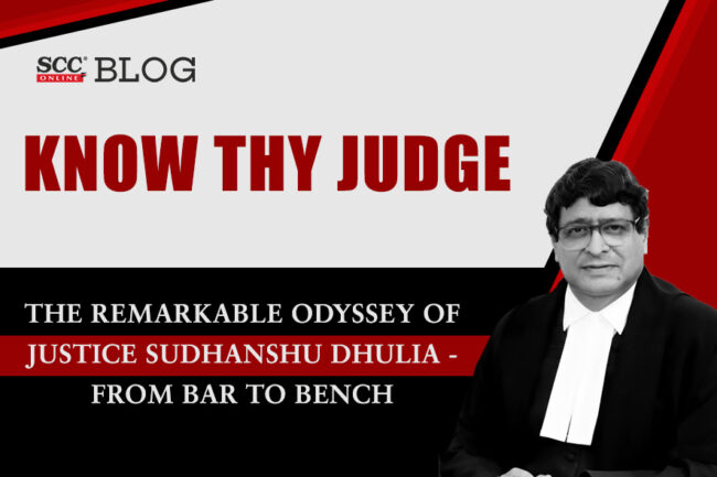 Justice Sudhanshu Dhulia - one of the two judges to be elevated from Uttarakhand High Court ...