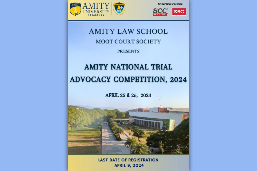 National Trial Advocacy Competition by Amity University Rajasthan ...