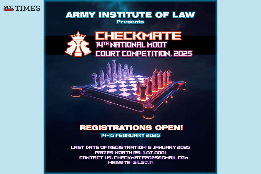 AIL | Checkmate 2025 - 14th National Moot Court Competition, 2025 | SCC Times