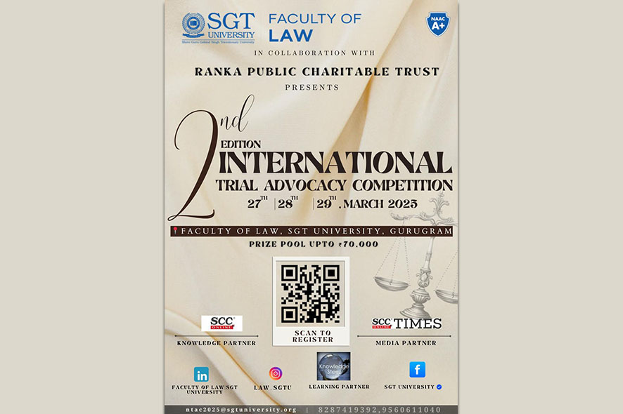 2nd Edition SGTU-RANKA International Trial Advocacy Competition, 2025 | SCC Times
